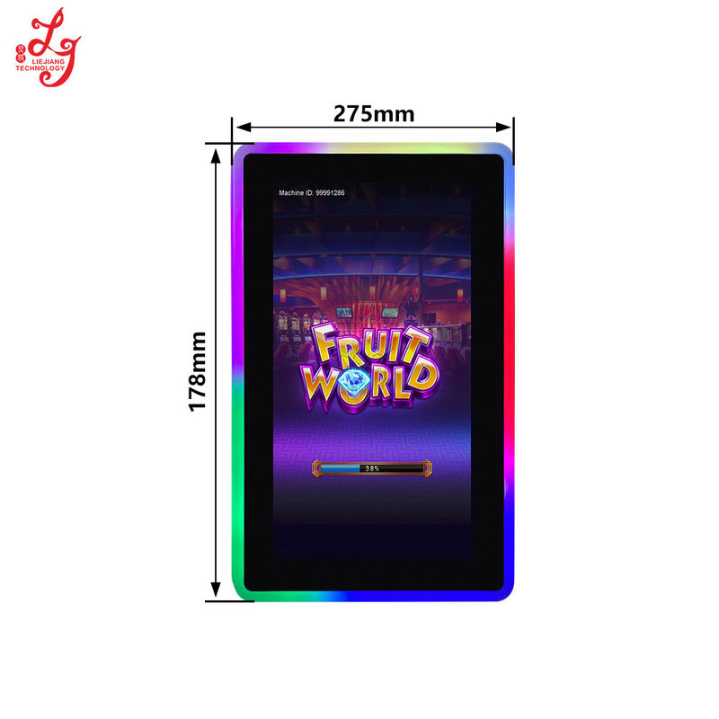 10.1 Inch Capacitive 3M RS232 LED Touchscreen Monitors Black Gaming Monitor