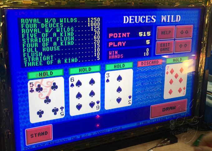 Multi-Game POG 595 Version Poker Games POT O GOLD Touch Screen USA ...