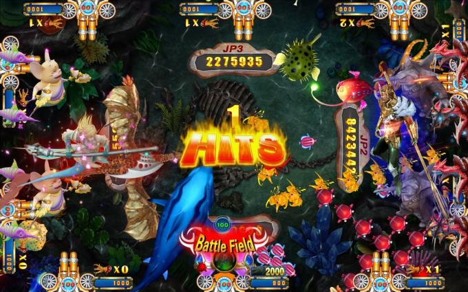 Alien Terminator 10 Seats Fish Table Software English Version