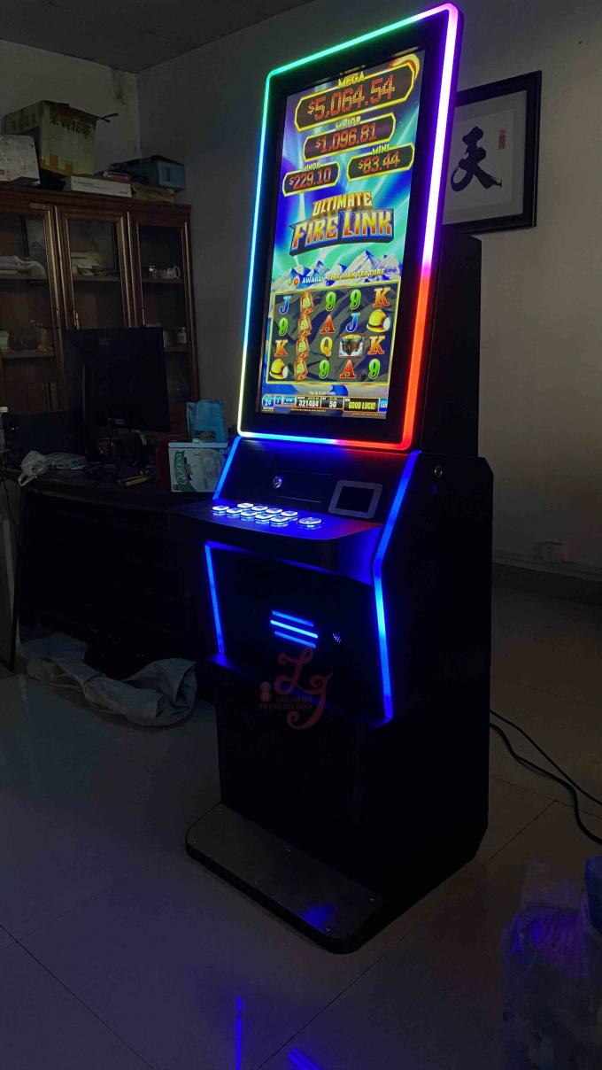 Fire Link Multi Game 8 In 1 Touch Screen 32'' Curved Vertical Screen ...