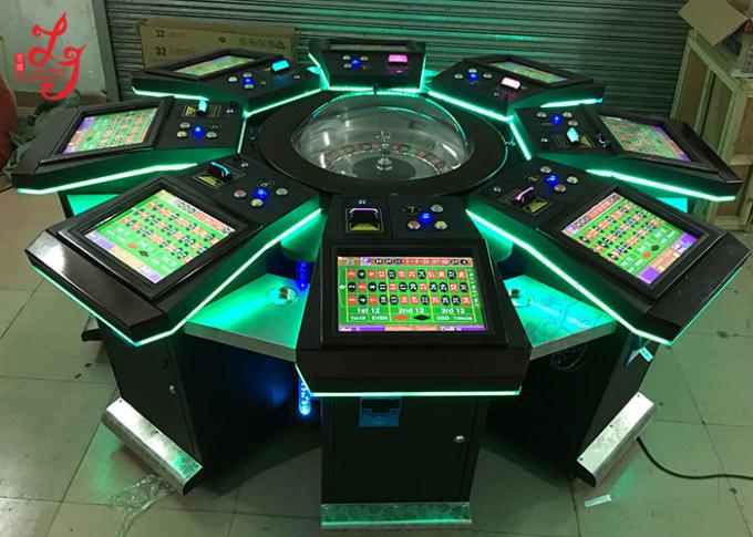 Touch Screen Roulette Machine Double / Single Zero Skilled Casino ...