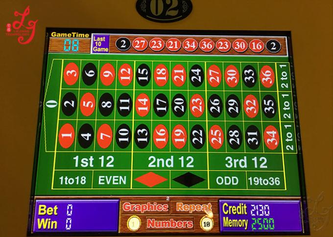 8 Players Electronic Roulette Game Machine