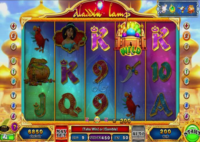 Aladdin Slot Machine For Sale